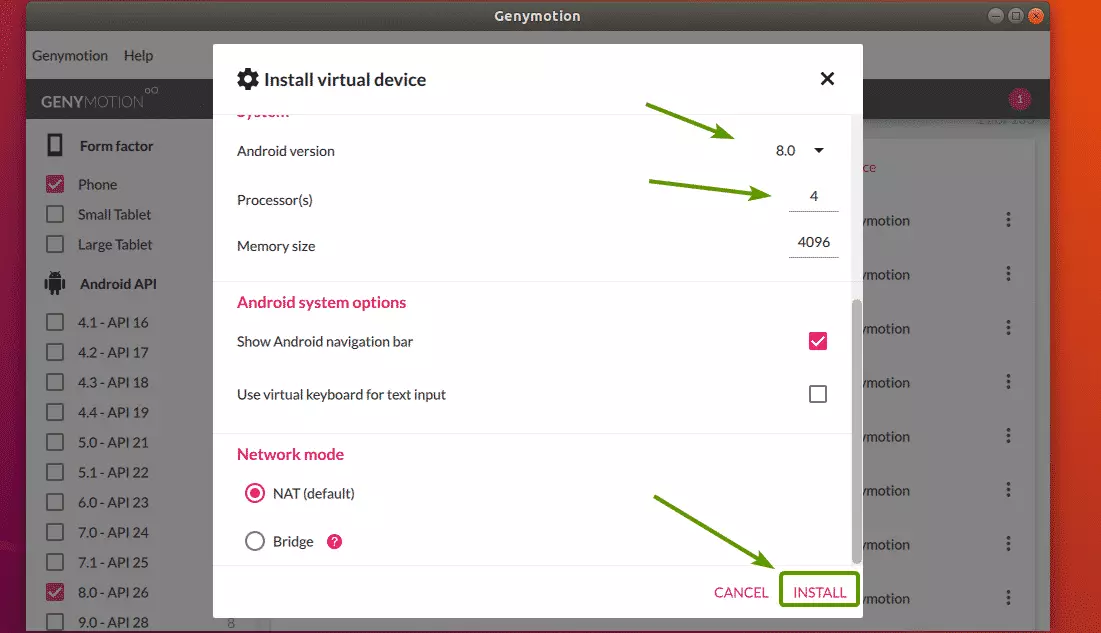 Comment installer l'émulateur Android Genymotion sur Ubuntu 5107_25