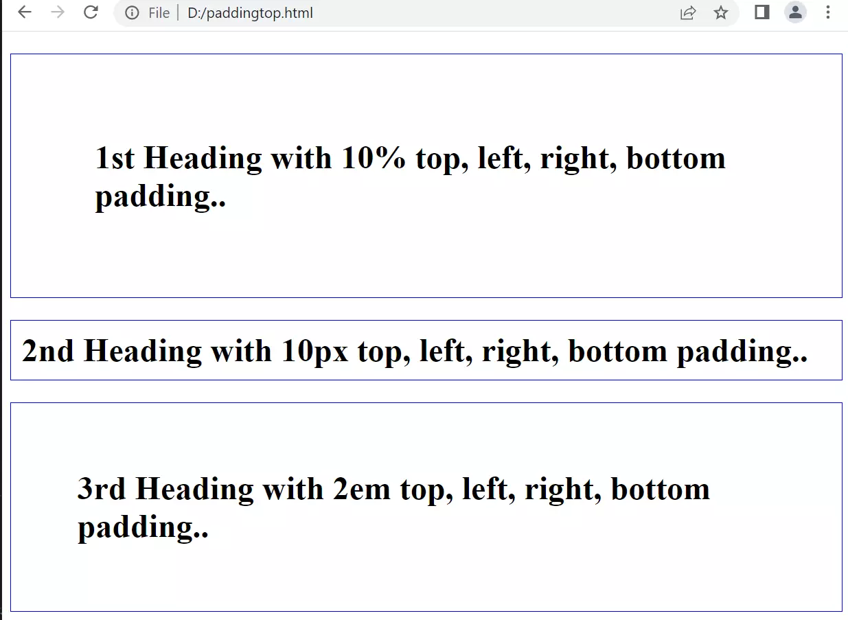 CSS Padding Pamusoro 5172_8