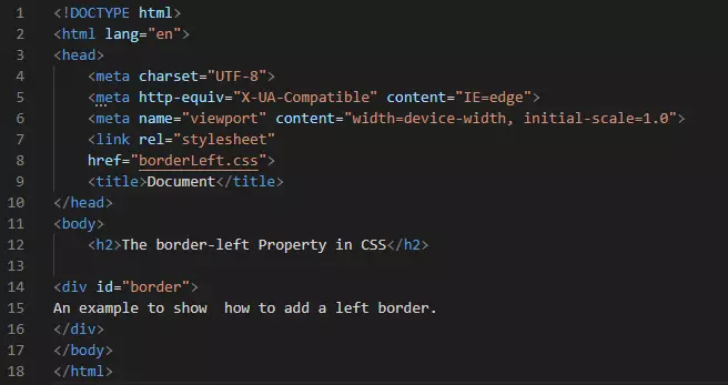 CSS Border-Left Property 5181_4