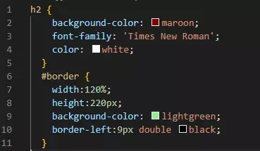 CSS Border-Left Property 5181_9