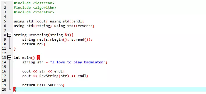 Návratový řetězec z funkce C++ 5190_1