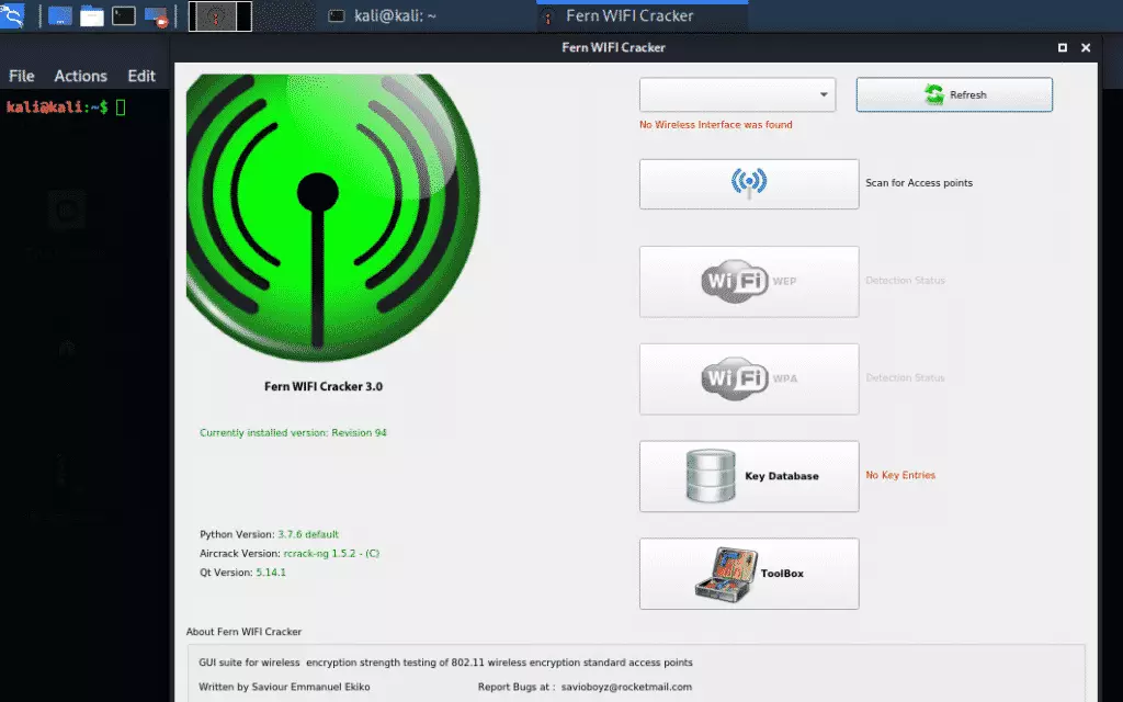 Nangungunang mga tool sa Wireless Attack sa Kali Linux 2020.1 5252_3