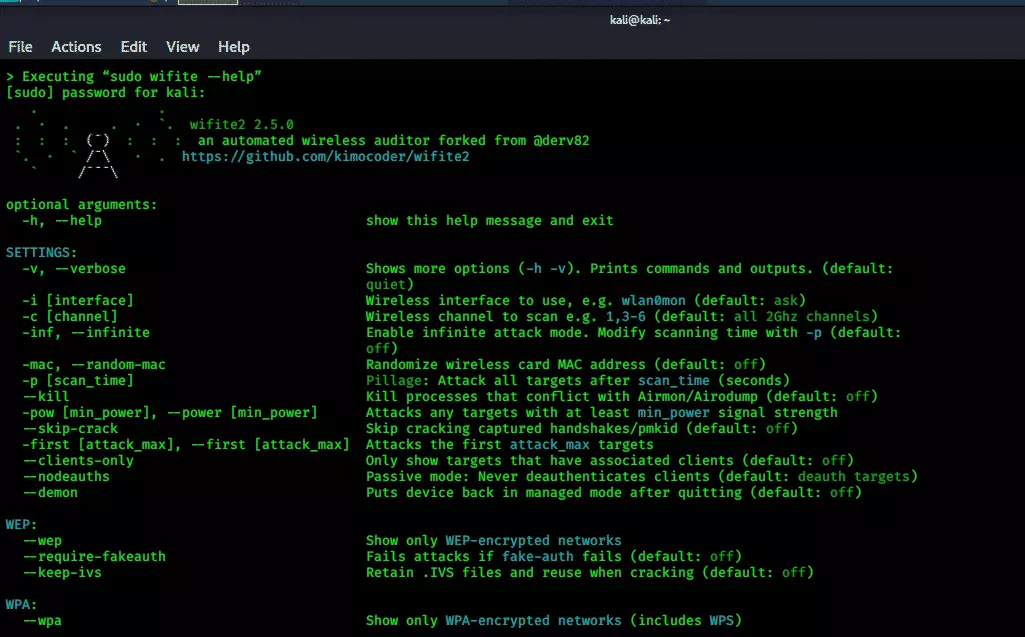 Nangungunang mga tool sa Wireless Attack sa Kali Linux 2020.1 5252_8