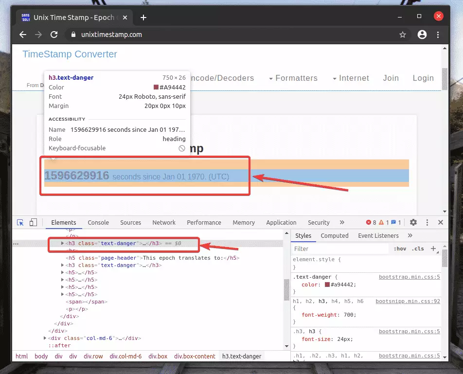 Brug af XPath og Selenium til at finde et element på HTML-side 5260_10