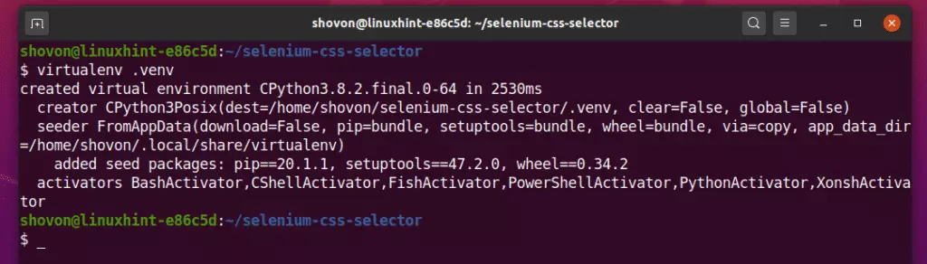 Inapata Vipengee kwa Viteuzi vya CSS kwa kutumia Selenium 5261_3