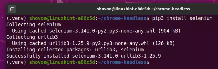 Përdorimi i Selenium Headless me Chrome 5267_9