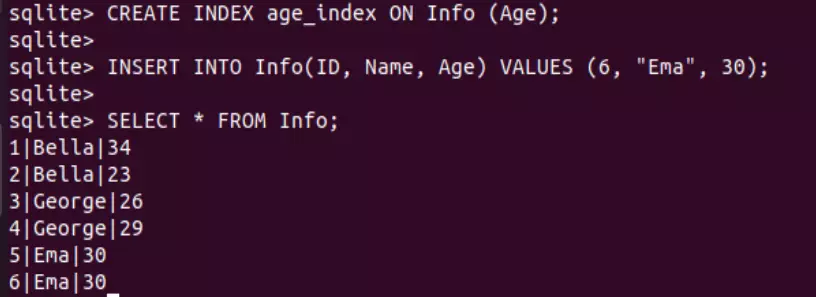 Indeks tworzenia SQLite 528_7