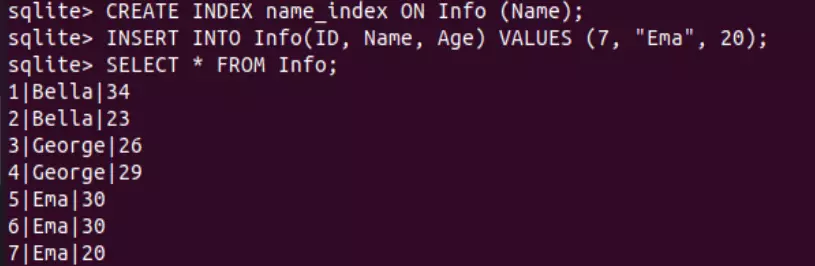 SQLite izveidot indeksu 528_8