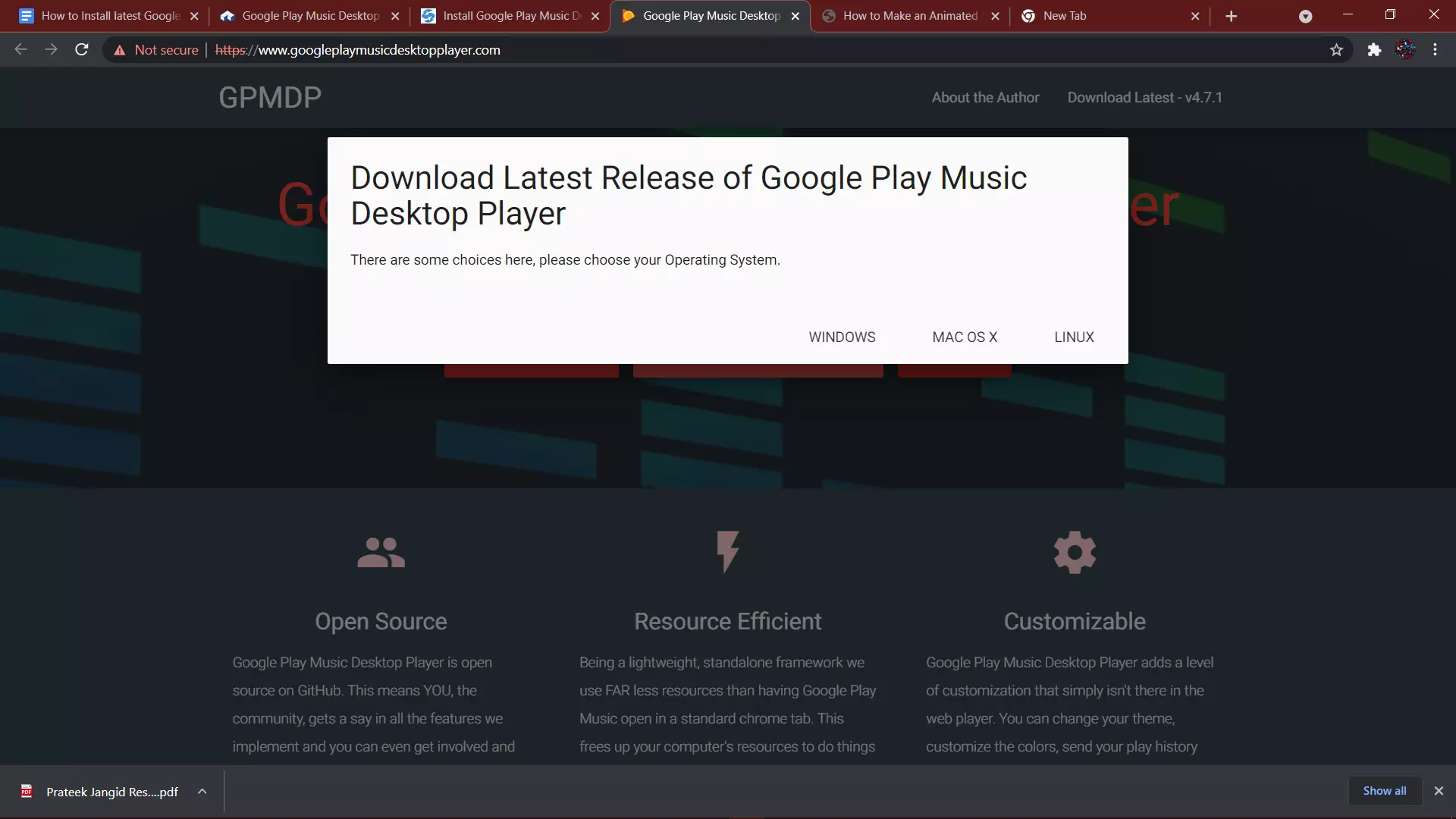 Ubuntu に最新の Google Play Music Manager をインストールする方法 5300_10