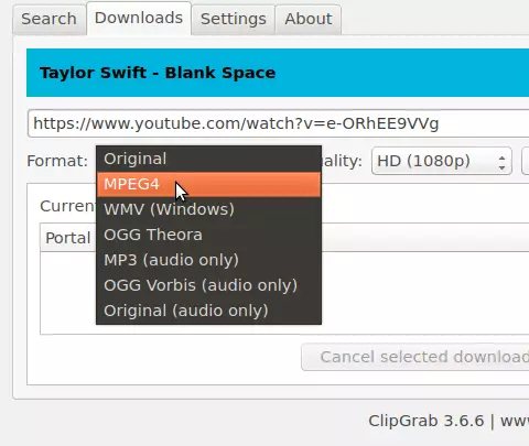 Installer Clipgrab på Ubuntu 5328_20