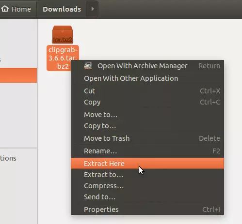 在 Ubuntu 上安裝 Clipgrab 5328_5