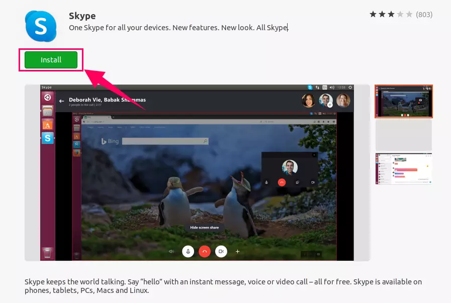 Linuxలో స్కైప్ను ఇన్స్టాల్ చేయండి 5349_10