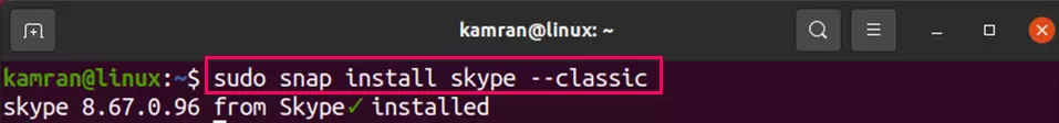 Linux-da Skype-ı quraşdırın 5349_6