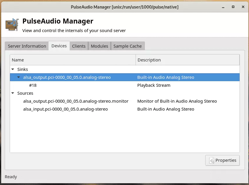 Kā lietot PulseAudio operētājsistēmā Arch Linux 5370_10