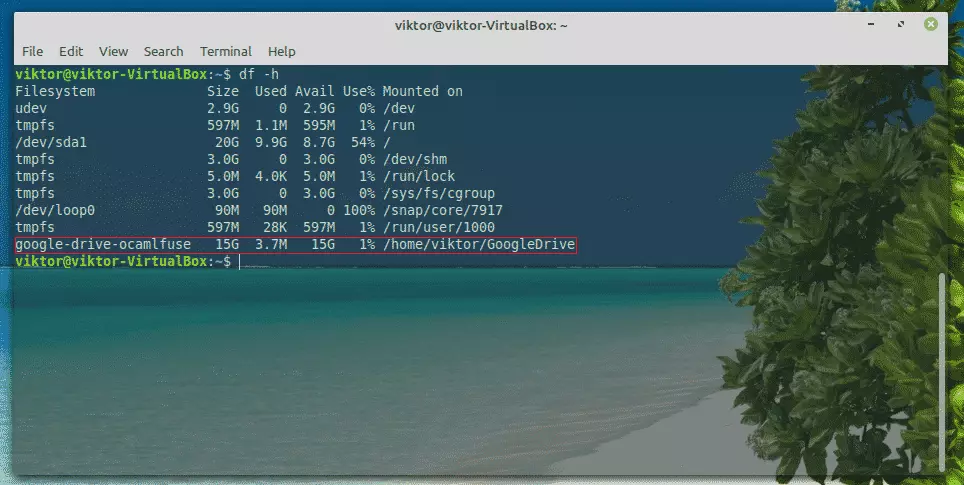 Linux Mint တွင် Google Drive ကိုတပ်ဆင်ပြီးအသုံးပြုပါ။ 5457_25