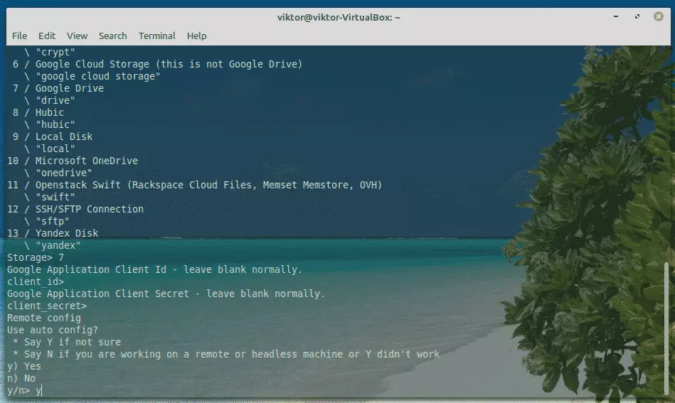 Linux Mint တွင် Google Drive ကိုတပ်ဆင်ပြီးအသုံးပြုပါ။ 5457_8
