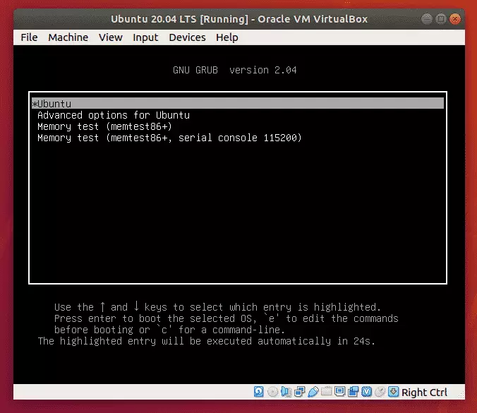 Kako namestiti Ubuntu 20.04 na VirtualBox 545_29