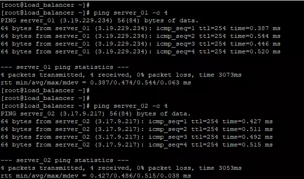 Kiel agordi HAProxy kiel Ŝarĝbalancilon por Nginx en CentOS 8 5478_3