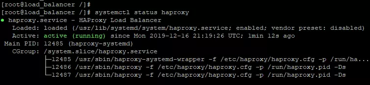 Meriv çawa HAProxy-ê wekî Balansa barkirinê ji bo Nginx di CentOS 8 de saz dike 5478_7