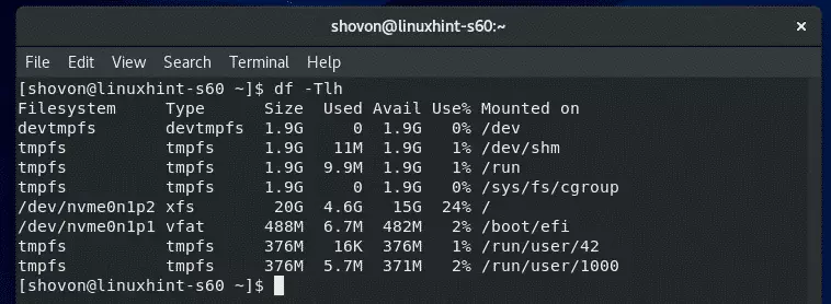 Monitro Defnydd Disg CentOS 8, IO, Traffig Rhwydwaith 5485_3