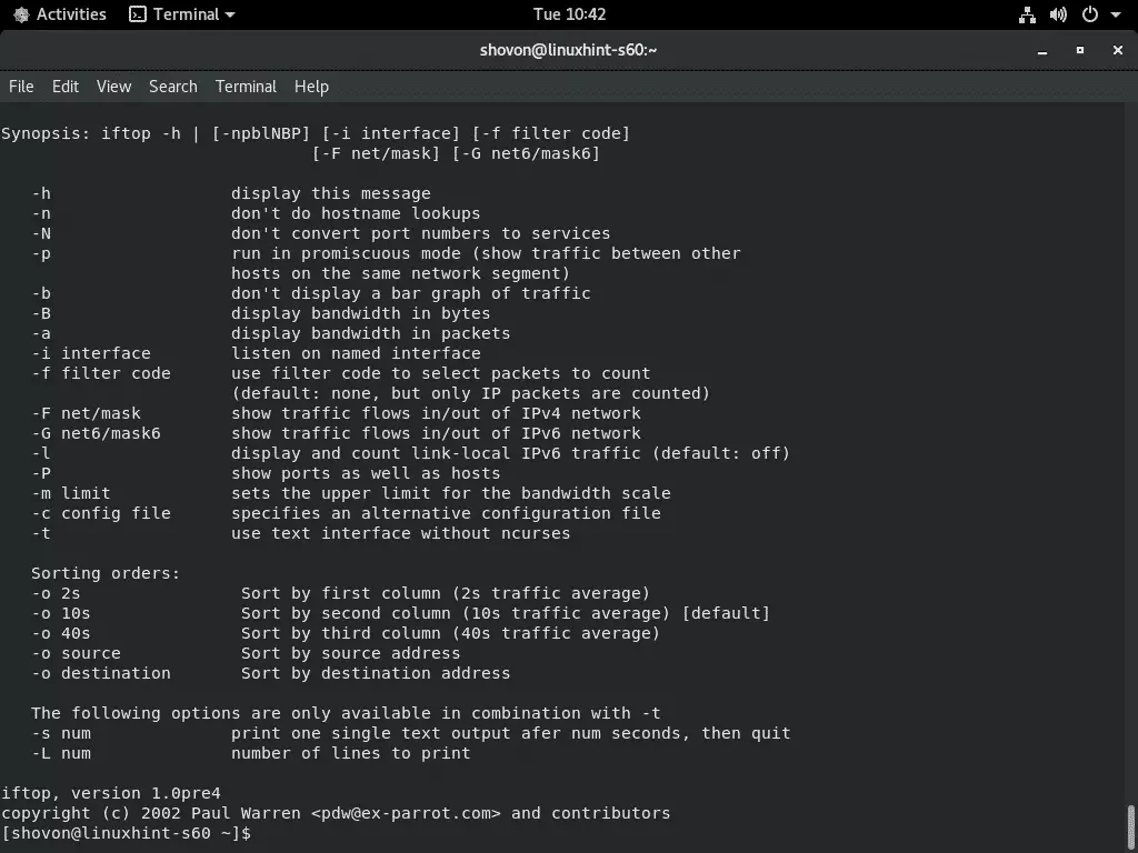 CentOS 8 Disk ulanylyşyna, IO, Tor traffigine gözegçilik ediň 5485_40