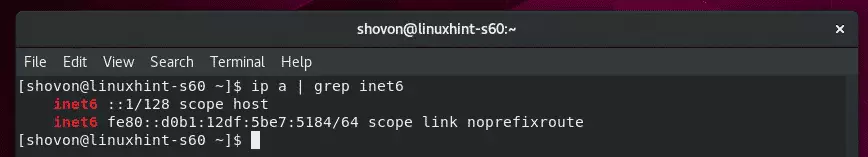په CentOS 8 کې IPv6 غیر فعال کړئ 5489_2
