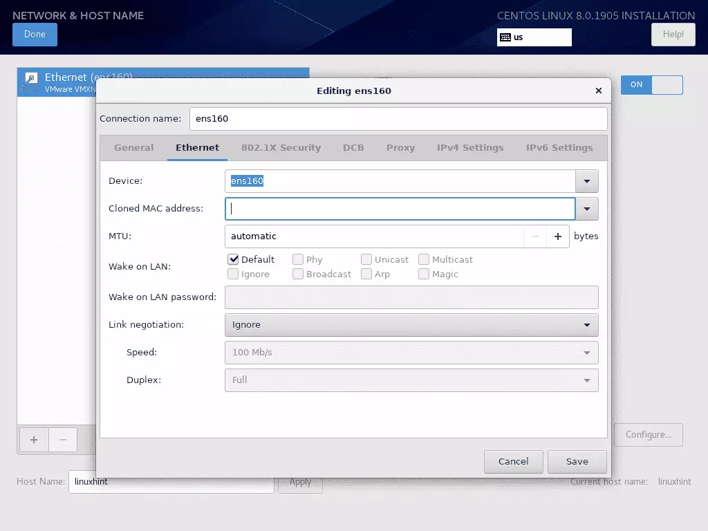 CentOS 8-ի տեղադրում NetBoot ISO Image-ի միջոցով 5490_20