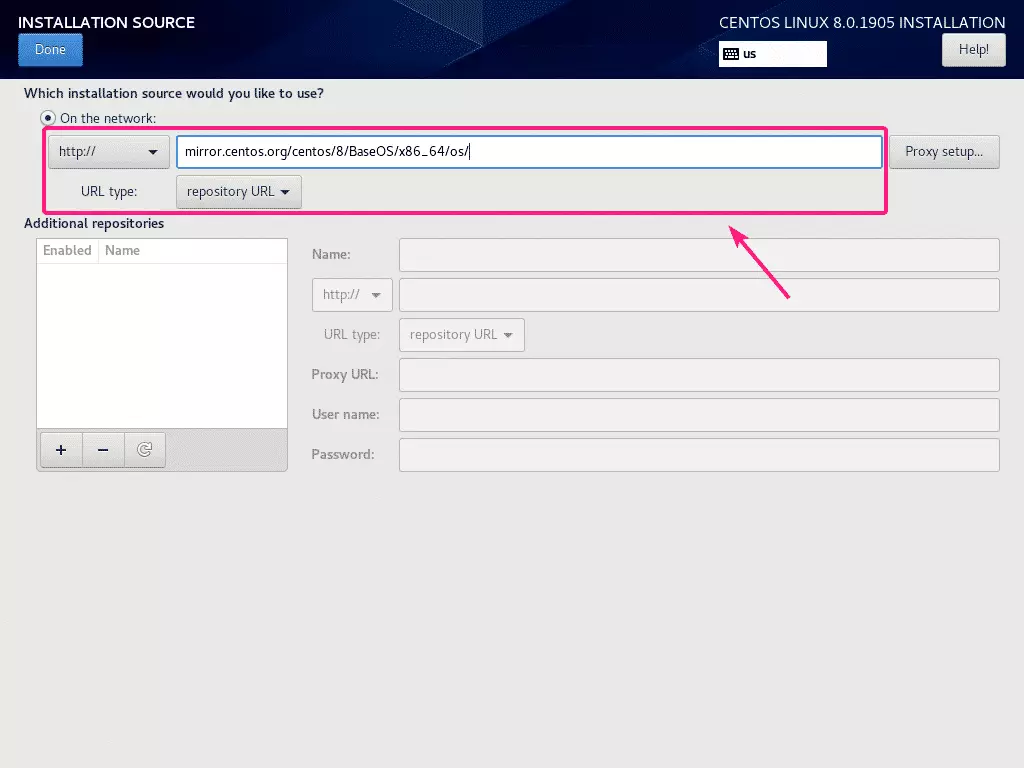 Instalarea CentOS 8 folosind NetBoot ISO Image 5490_31