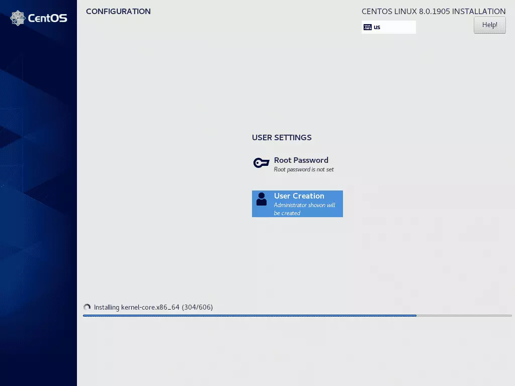 Instalarea CentOS 8 folosind NetBoot ISO Image 5490_49