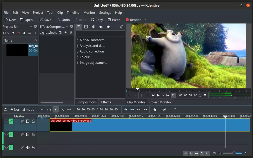 Najbolji video uređivači za Linux 5513_3