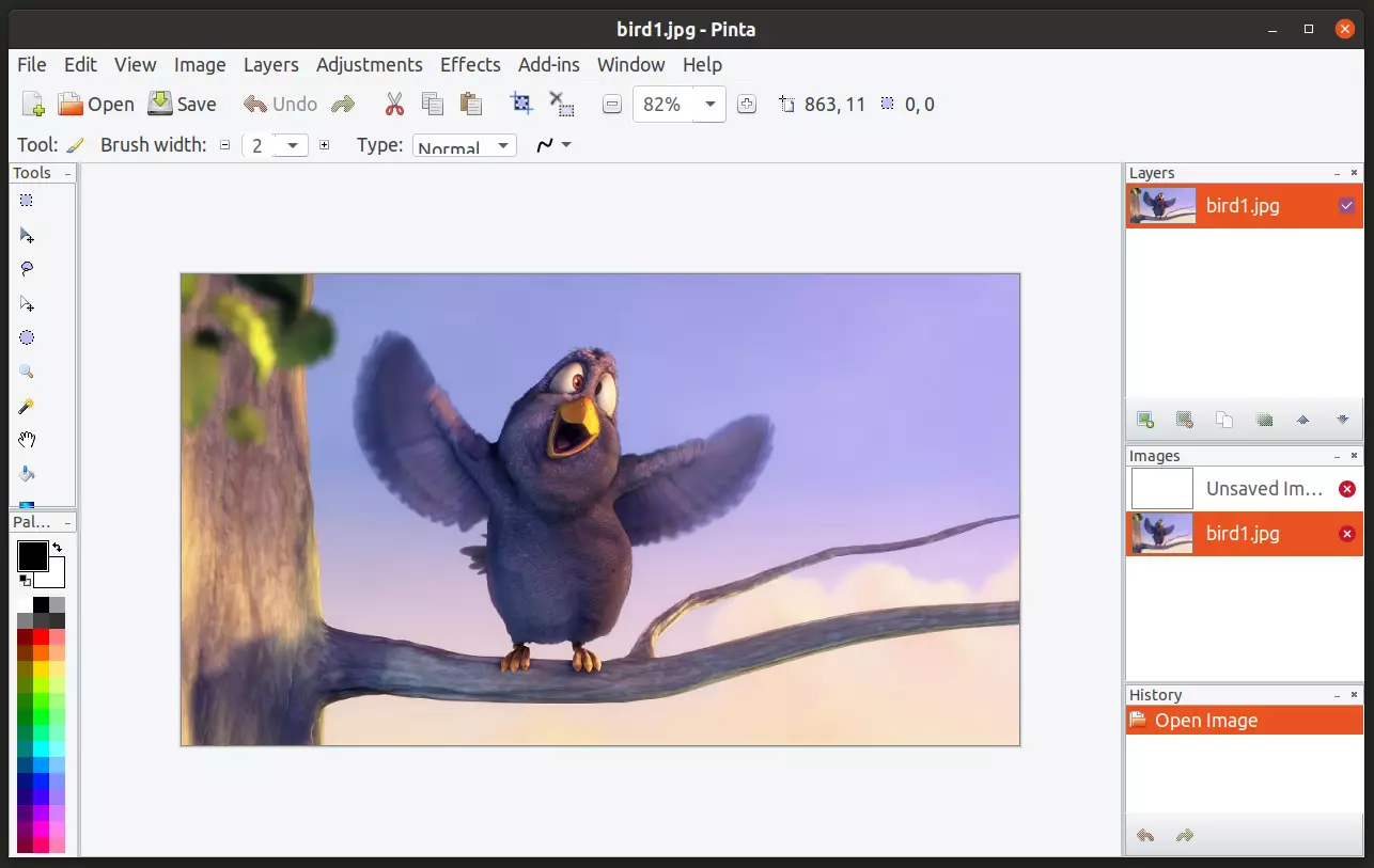 Editor Foto paling apik kanggo Linux 5515_5