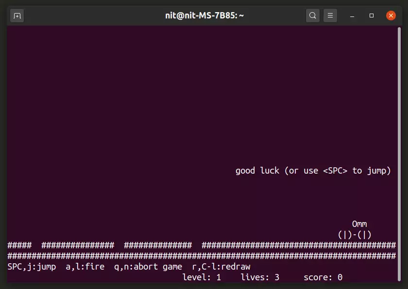 Beschte Command Line Games fir Linux 5517_7