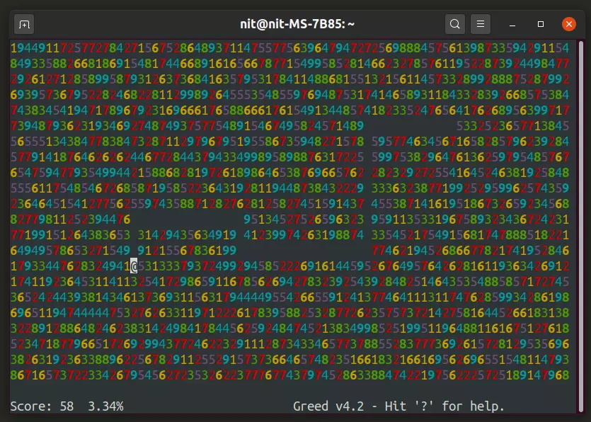 Linux uchun eng yaxshi buyruq qatori o'yinlari 5517_8