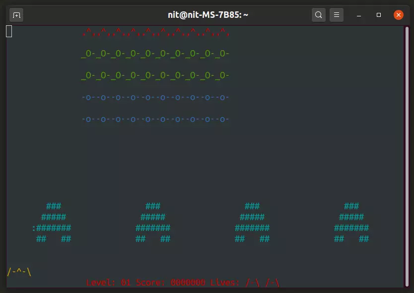 Beschte Command Line Games fir Linux 5517_9