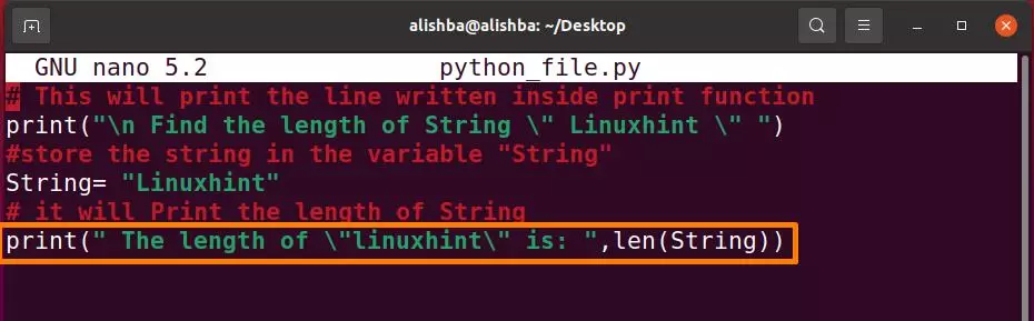 Як знайсці даўжыню радка ў Python 5528_2