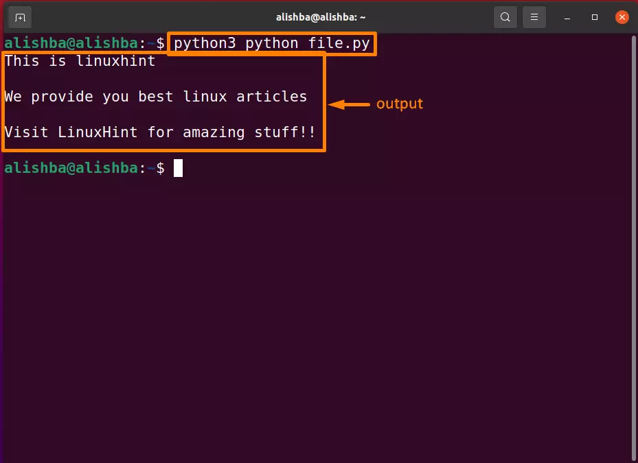 Giunsa paggamit ang Python readline() function 5530_7