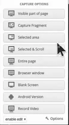 Ji bo Girtina Screen Extensionsên çêtirîn Chrome 5553_5
