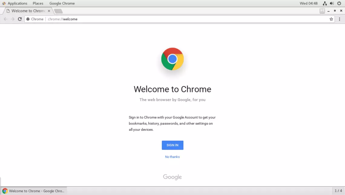 CentOS 7 ನಲ್ಲಿ Google Chrome ಅನ್ನು ಹೇಗೆ ಸ್ಥಾಪಿಸುವುದು 5561_19