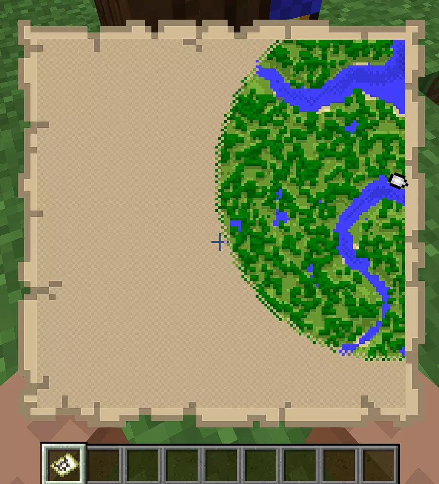 Bii o ṣe le Ṣe ati Lo Tabili Cartography ni Minecraft 5584_11