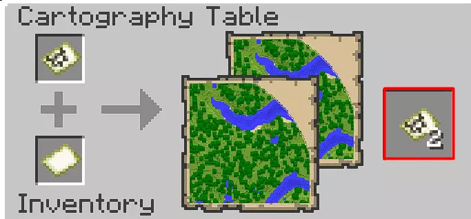 Como facer e usar unha táboa de cartografía en Minecraft 5584_13