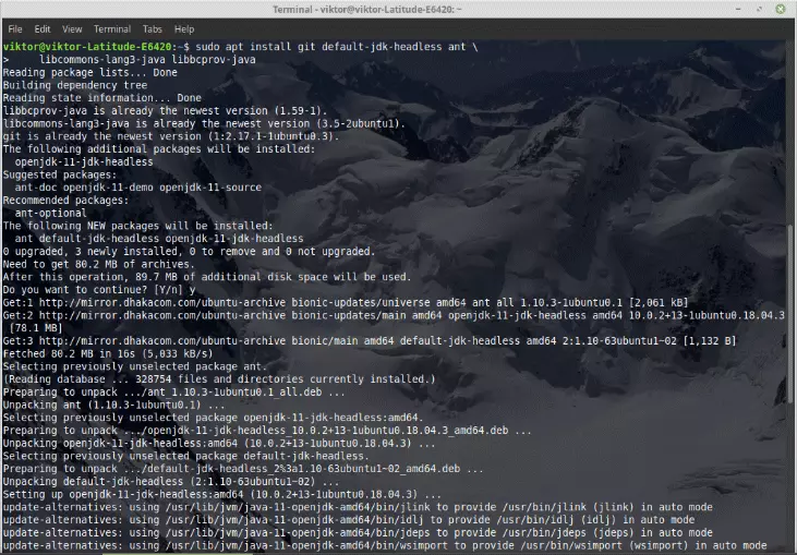 Instaloni PDFtk në Ubuntu 5605_4
