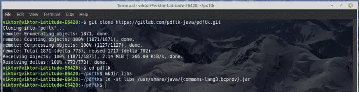 Ubuntu'ка PDFtk урнаштырыгыз 5605_5