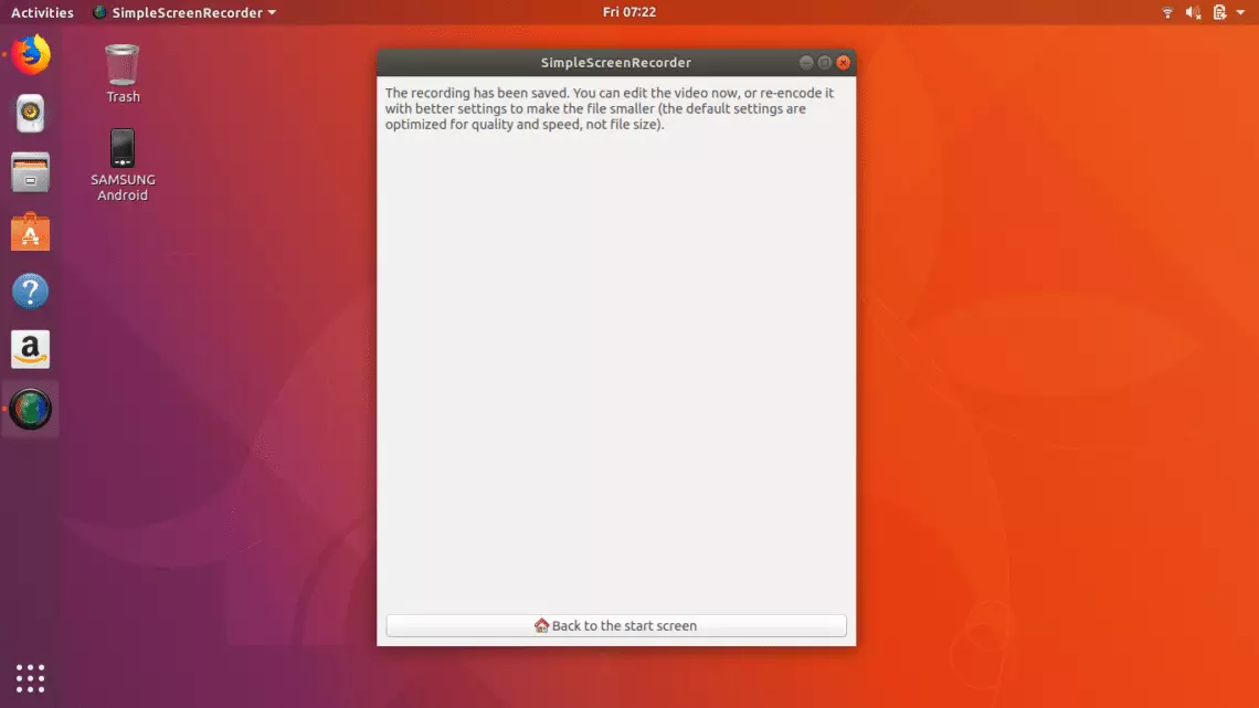 Otu esi etinye SimpleScreenRecorder Ubuntu 5608_6