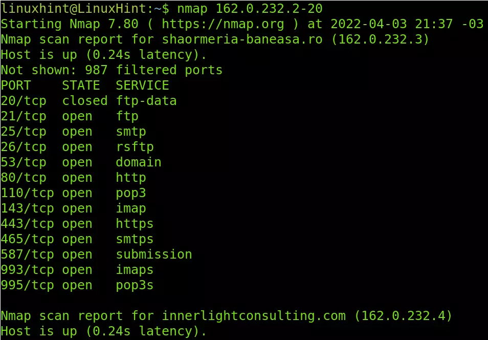 Nmap ફ્લેગ્સ અને તેઓ શું કરે છે 560_12