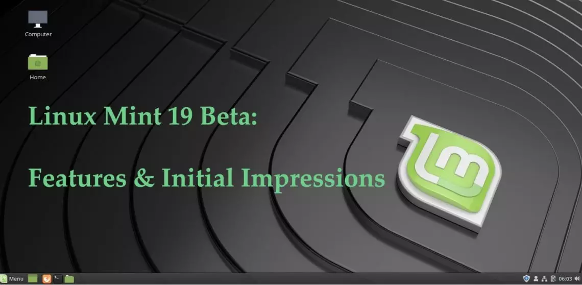 Linux Mint 19 beta versija