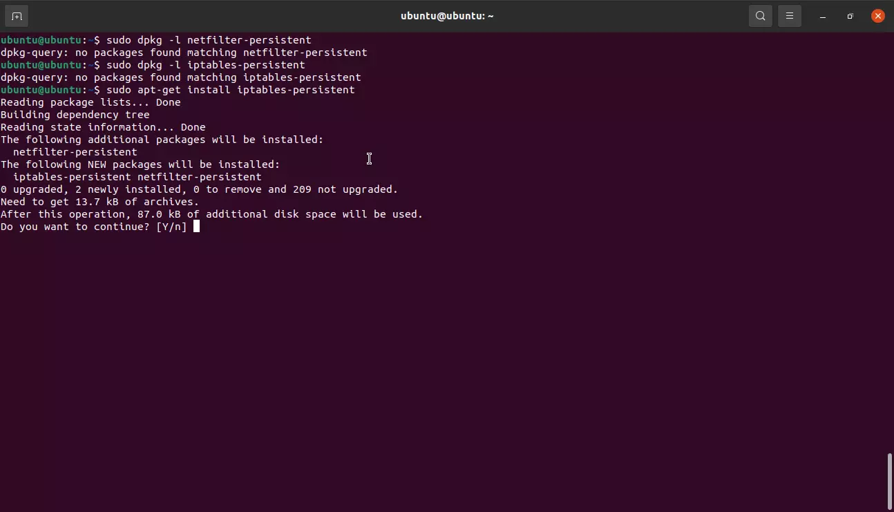 Ubuntu Iptables: Cara Ngontrol Lalu Lintas Jaringan Nggunakake iptables? 5627_7