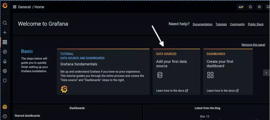 Come installare Grafana in Debian 564_16