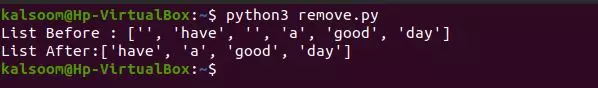 Python usuwa puste ciągi z listy 5661_2