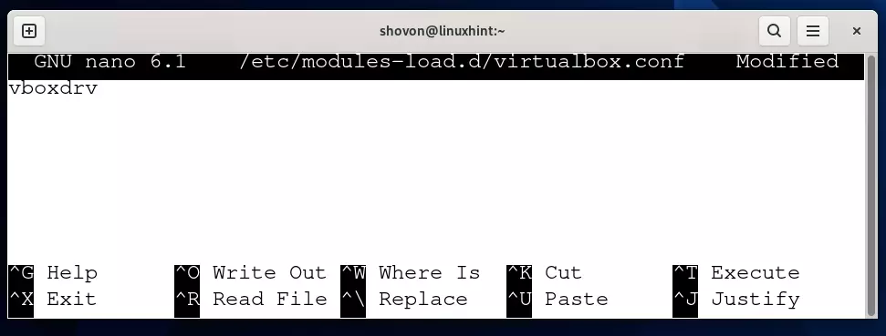 התקן את VirtualBox ב- Arch Linux 5673_13