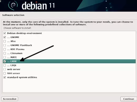 დააინსტალირეთ LXDE GUI Debian 11 Bullsye-ში 567_31